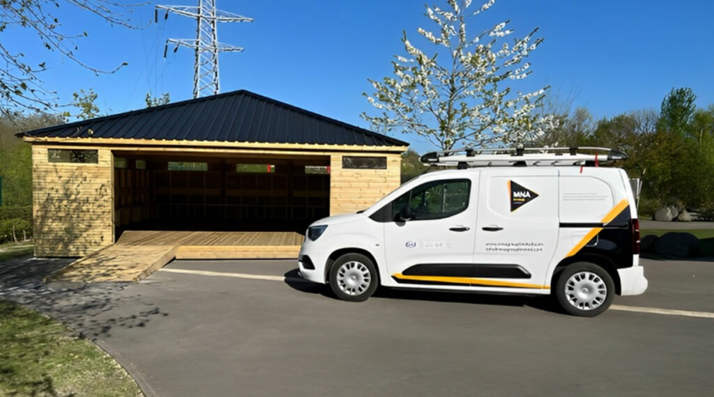 The bespoke classroom was designed to allow students with additional ...